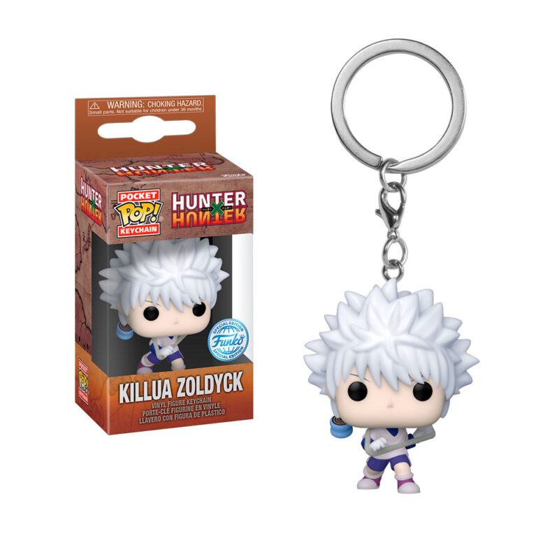 Llavero Funko Pocket Pop Killua Zoldyck HunterxHunter | Frikimon.es
