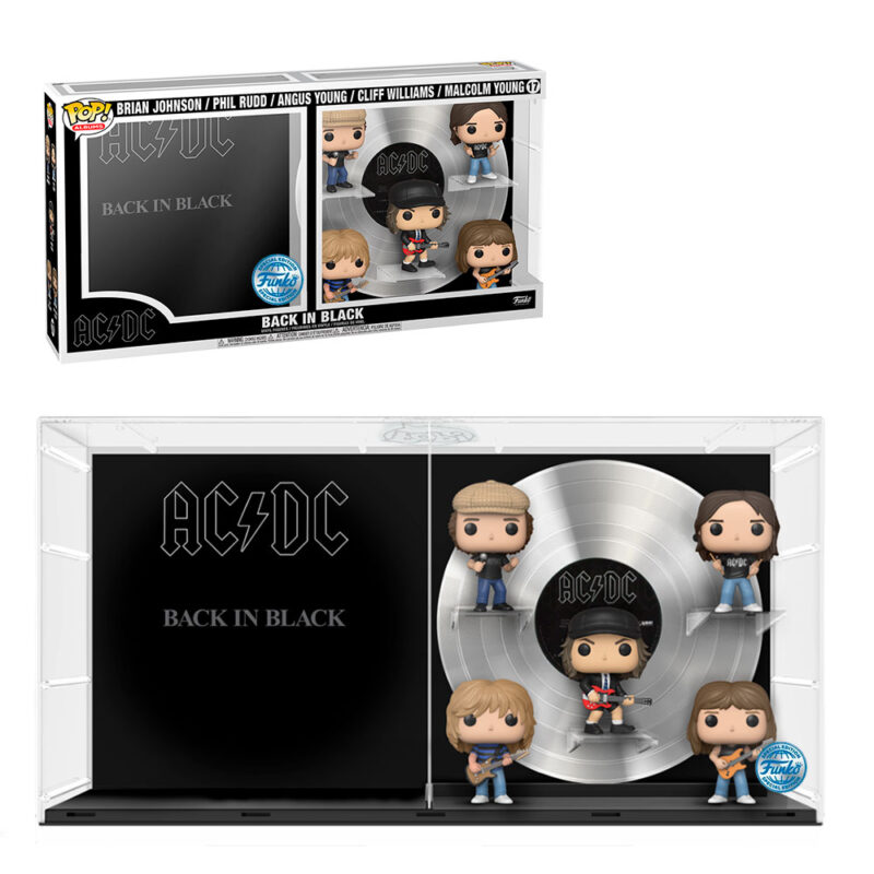 Funko Pop Album Deluxe ACDC Back in Black Special edition 17 | Frikimon.es