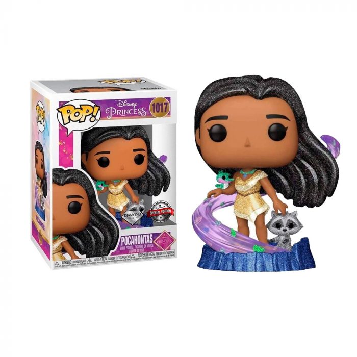 Funko Pop Pocahontas Diamond 1017 Special Edition Disney Ultimate Princess