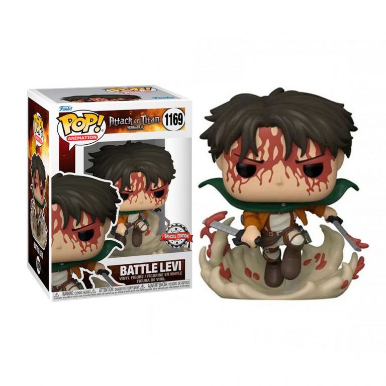 Funko Pop Battle Levi 1169 Attack on Titan Special Edition