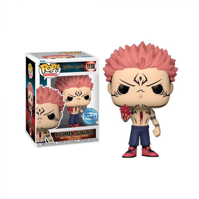 Funko Pop Sukuna 1118 Jujutsu Kaisen Special Edition