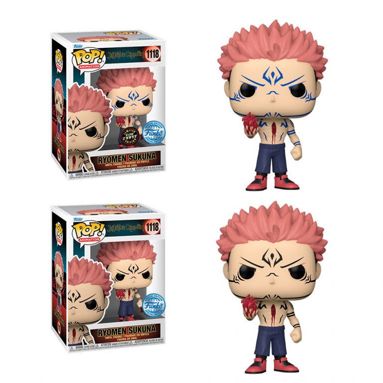 Pack Funko Pop Bundle Sukuna 1118 Jujutsu Kaisen Special Edition ...