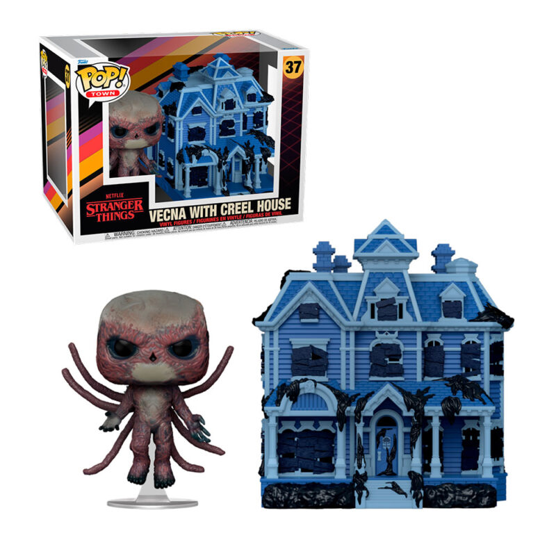 Funko Pop Town Vecna with Creel House 37 Stranger Things S4 • Frikimon.es