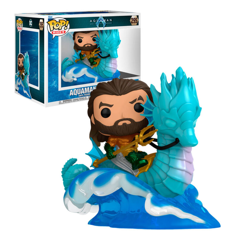 Funko Pop Ride SuperDeluxe Aquaman and Storm 295 Aquaman and the Lost ...