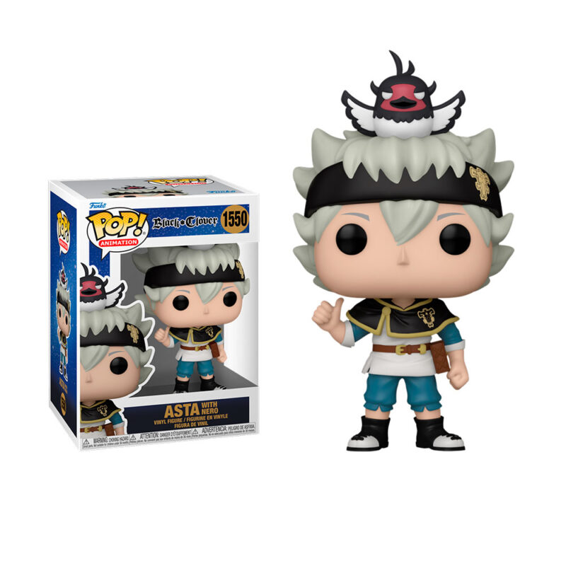 Funko Pop Asta with Nero Black Clover 1550 | Frikimon.es