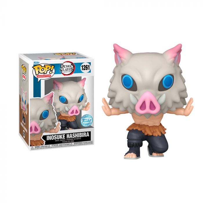 Funko Pop Inosuke Hashibira 7th Form 1261 Demon Slayer Kimetsu no Yaiba ...
