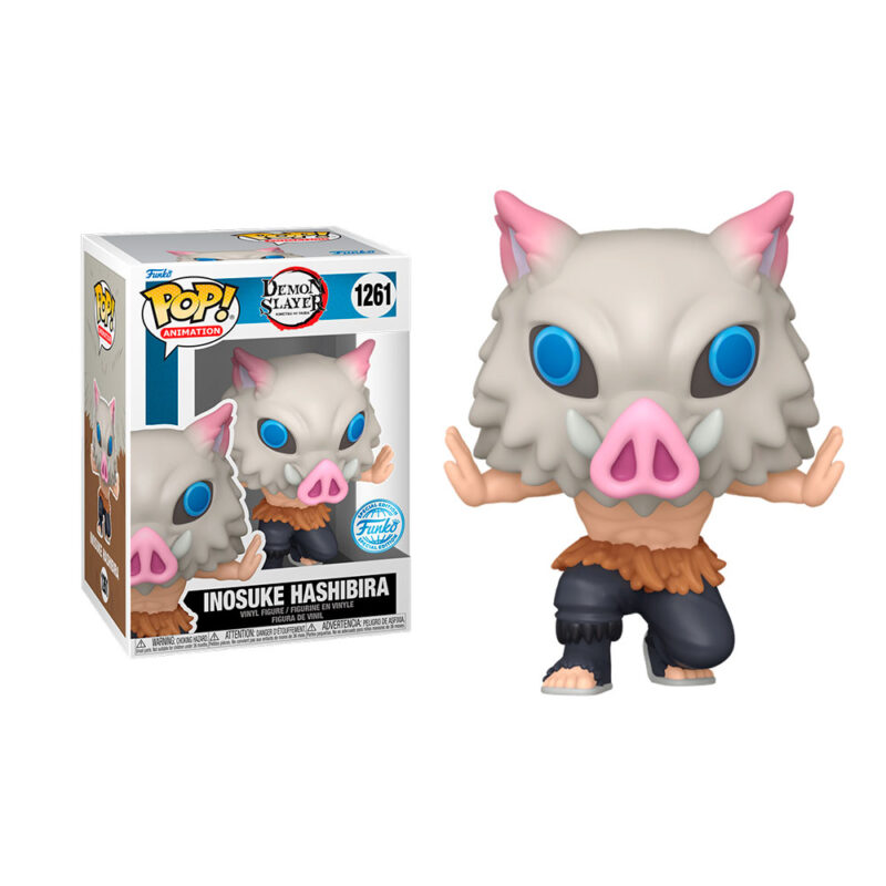 Funko Pop Inosuke Hashibira 7th Form 1261 Demon Slayer Kimetsu no Yaiba ...