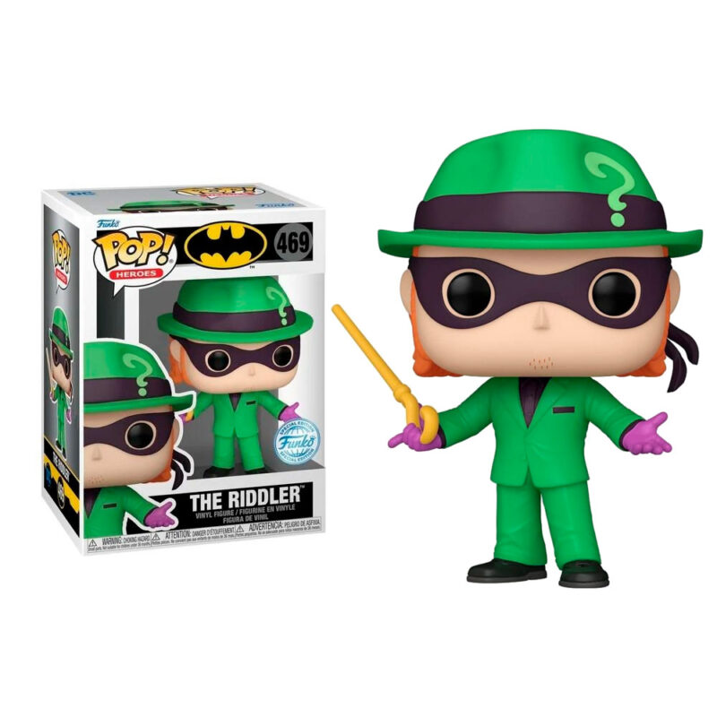 Funko Pop The Riddler 469 Batman Special Edition • Frikimon.es