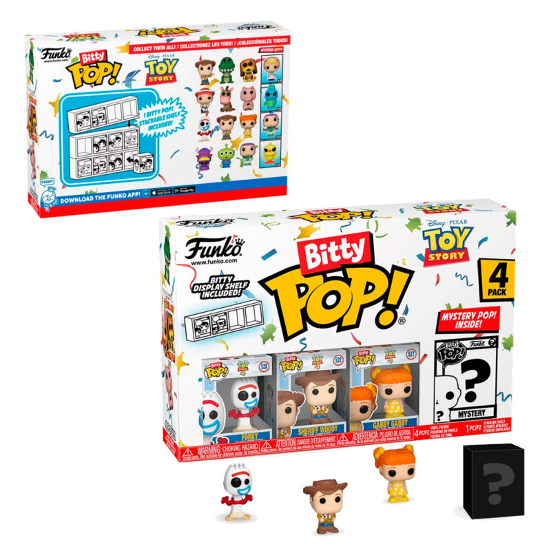 Funko Bitty Pop Forky Toy Story Disney Pixar 4 Pack