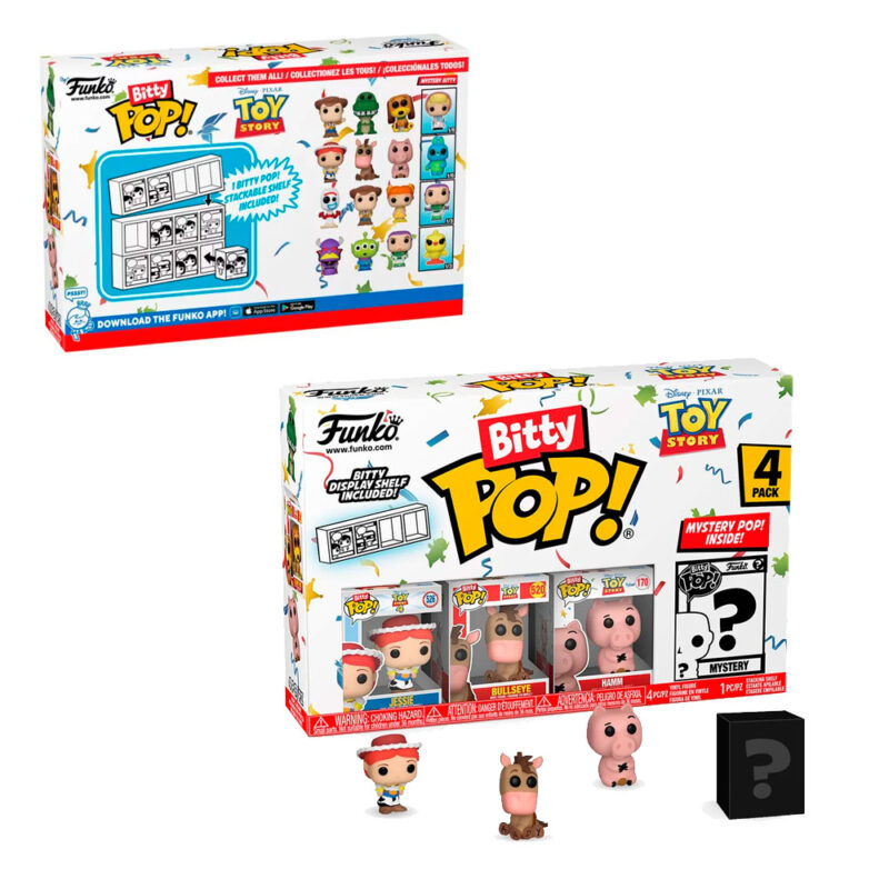 Funko Bitty Pop Jessie Toy Story Disney Pixar 4 Pack