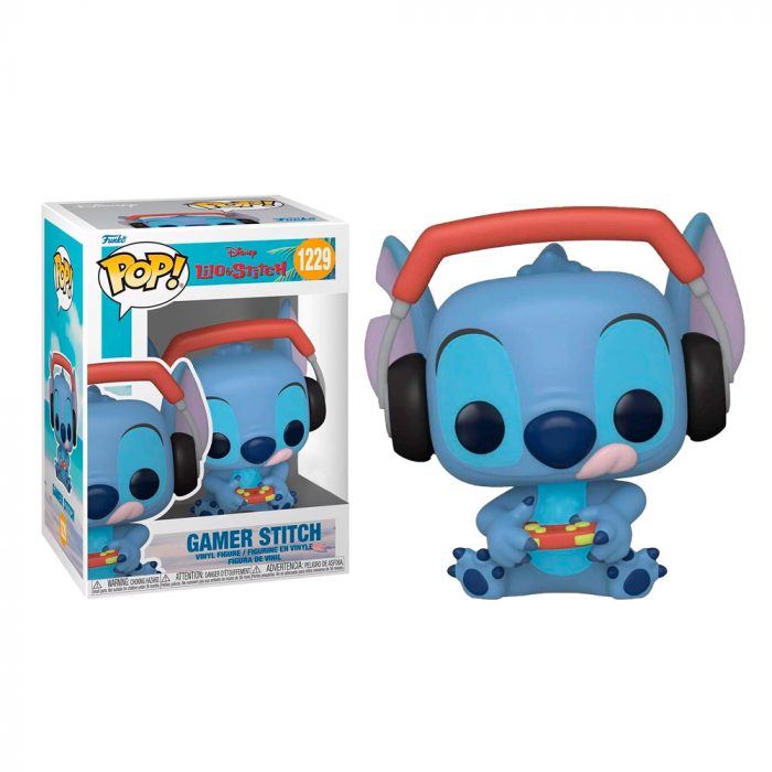 Funko Pop Gamer Stitch 1229 Lilo y Stitch Disney