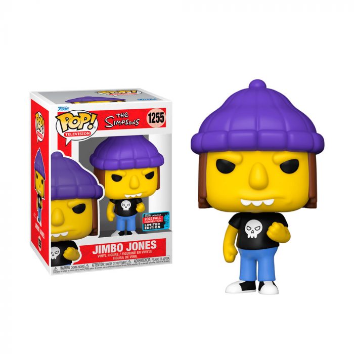 Funko Pop Jimbo Jones 1255 The Simpsons 2022 Fall Convention Limited ...