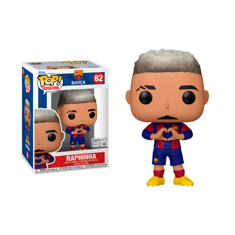 Funko Pop Raphinha 62 FC Barcelona