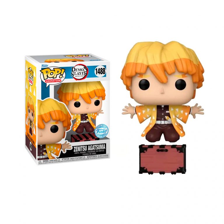 Funko Pop Zenitsu Agatsuma 1488 Demon Slayer Kimetsu no Yaiba Special ...