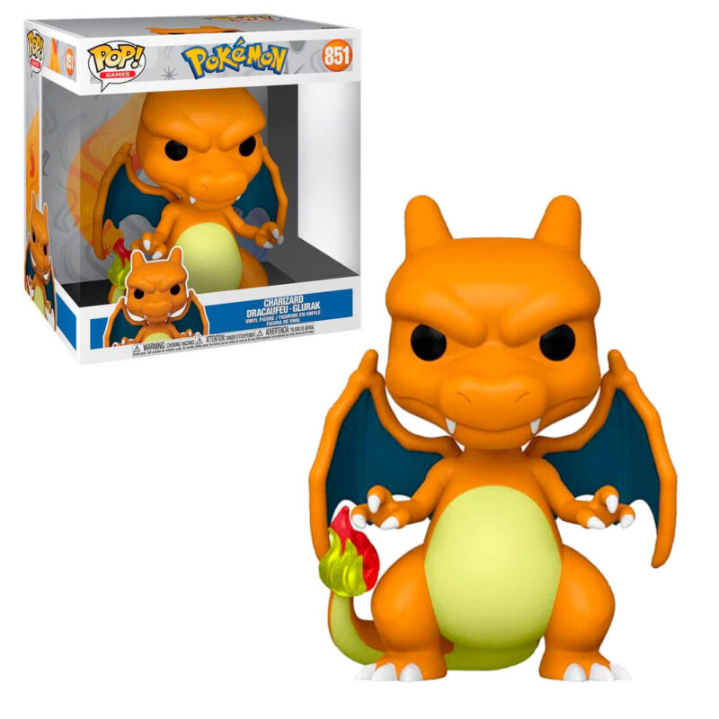 Funko Pop Jumbo Charizard 851 Pokemon • Frikimon.es