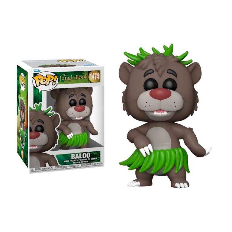Funko Pop Baloo 1474 El Libro de La Selva