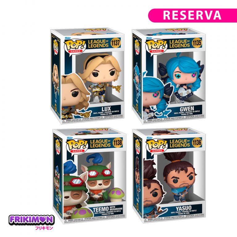 (RESERVA) Pack Funko POP League of Legends 2025