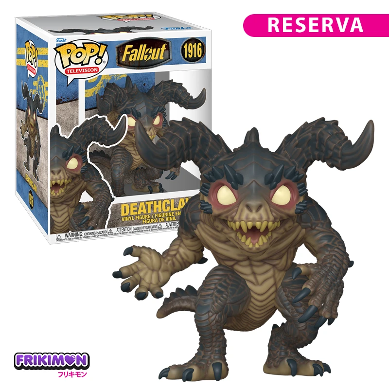 (RESERVA) Funko POP Super 6" Deathclaw 1916 Fallout